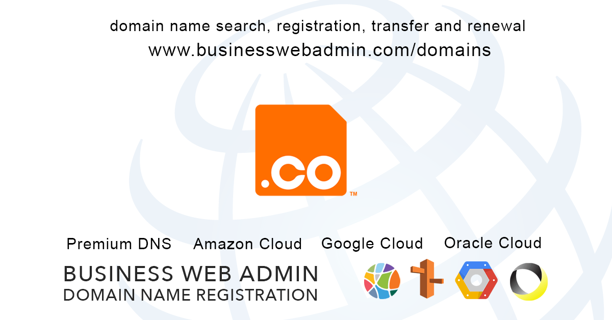 CO Domain Registration | Buy .CO Name for $12.99